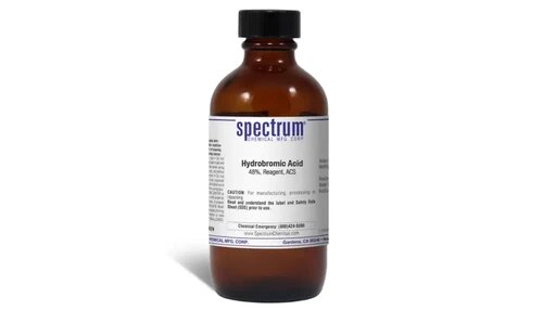 Spectrum Chemical H1030-2.5LTPV Hydrobromic Acid, 48%, ACS Reagent ...