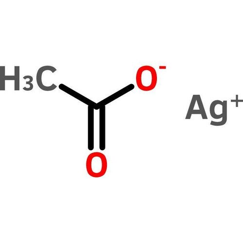 Spectrum Chemical S1045-25GM, Silver Acetate, Powder, Purified, ACS