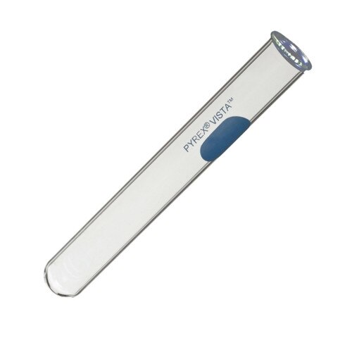 Corning® 70800-25 PYREX® VISTA™ 25 x 150mm Glass Test Tube with Beaded Rim