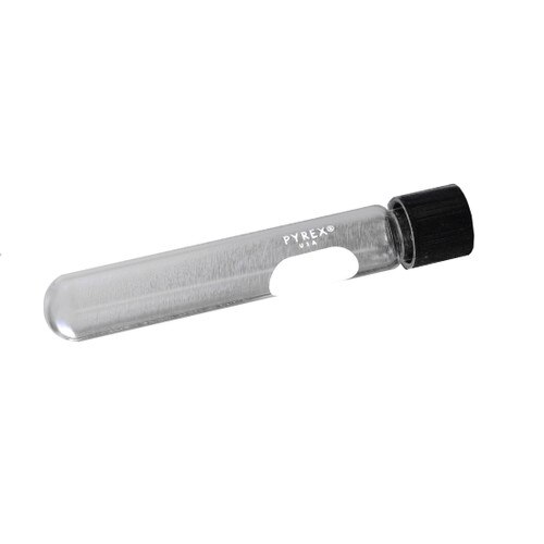 Corning® 9826-20X PYREX® 20 x 150mm Screw Cap Culture Tube with PTFE Lined