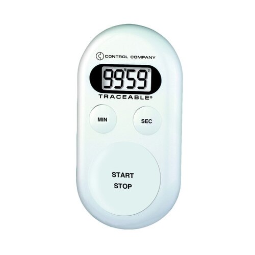 Control Company 5042 | Traceable® Fingertip™ Compact Digital Timer with Cou