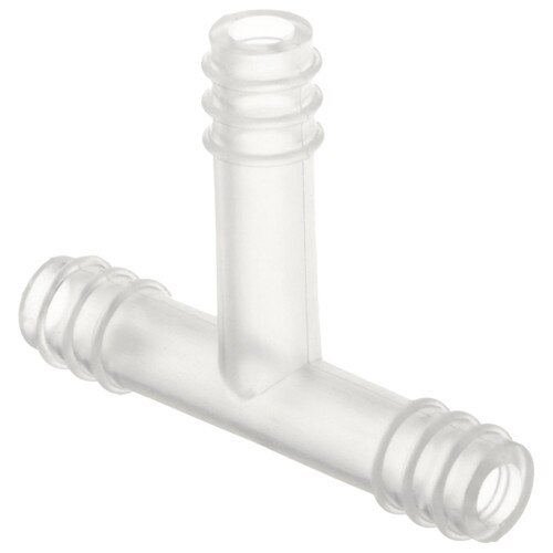 Nalgene® 6151-0125 T-Type Tubing Connector, Polypropylene, Fits Tubing I.D.