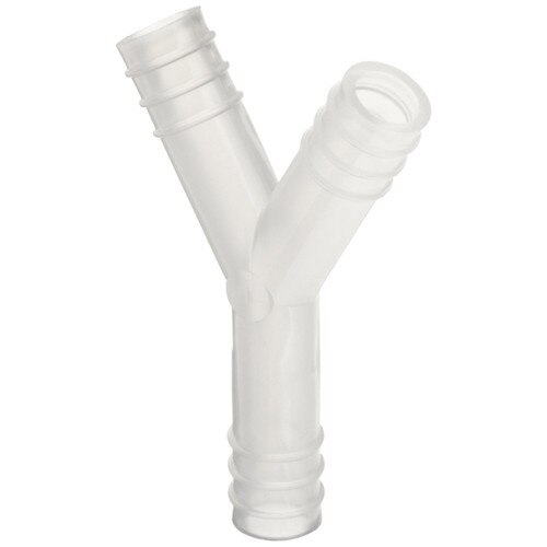 Nalgene® 6152-0500 Y-Type Tubing Connector, Polypropylene, Fits Tubing I.D.