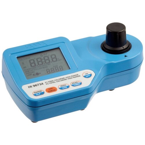 HANNA HI96734C Portable Free & Total Chlorine Photometer with Cal Check™, R