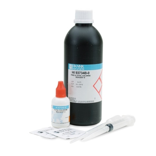 HANNA HI93734-03 Reagent Set for HI93734 Free & Total Chlorine Photometer