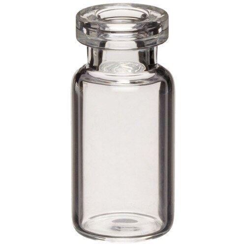 Wheaton® 223686 Clear Glass Serum Vial with 20mm Crimp Top Finish, 10mL