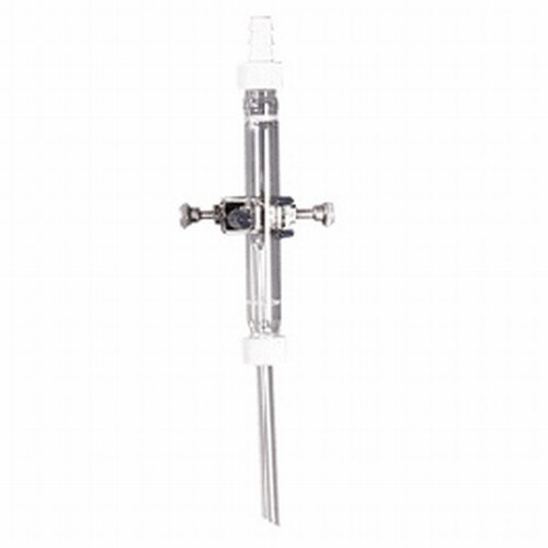 Wheaton® 277930 TLC Sample Recovery Tube with Fritted Funnel, Clear Glass