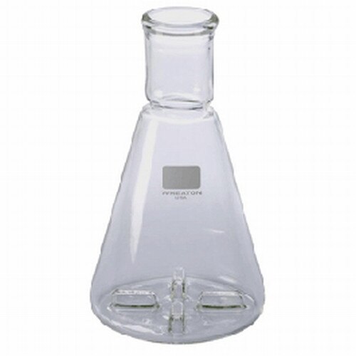 Wheaton® 354235 Glass Shaking Culture Flask with Four Baffles, 50mL