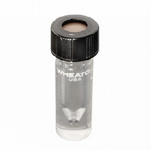 Wheaton® 357536 Replacement 0.5mL Glass Chamber and Cap for 357535 ...