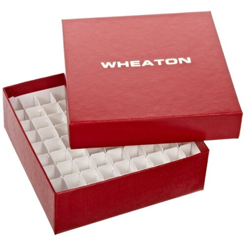 Wheaton® 651492 Cryule® Cryogenic Vial Freezer Boxes for 2mL Cryogenic Vial