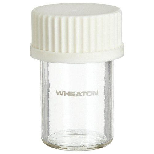 Wheaton® 805020 Safety Coated Glass 35 x 75mm Hybridization Bottle with 45m