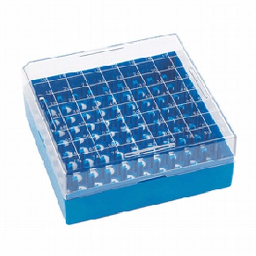 Wheaton® W651700-B KeepIT-100® Cryogenic Vial Freezer Box with Clear Cover
