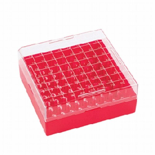 Wheaton® W651700-R KeepIT-100® Cryogenic Vial Freezer Box with Clear Cover