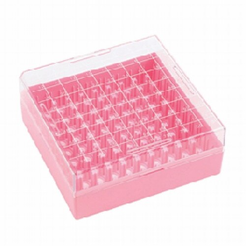 Wheaton® W651701-P KeepIT-81® Cryogenic Vial Freezer Box with Clear Cover f