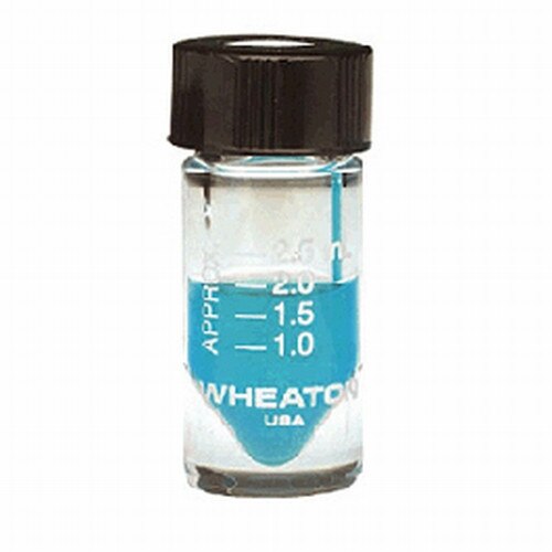 Wheaton® W986297NG NextGen™ V Vial® 3mL Clear Glass High Recovery Vials wit